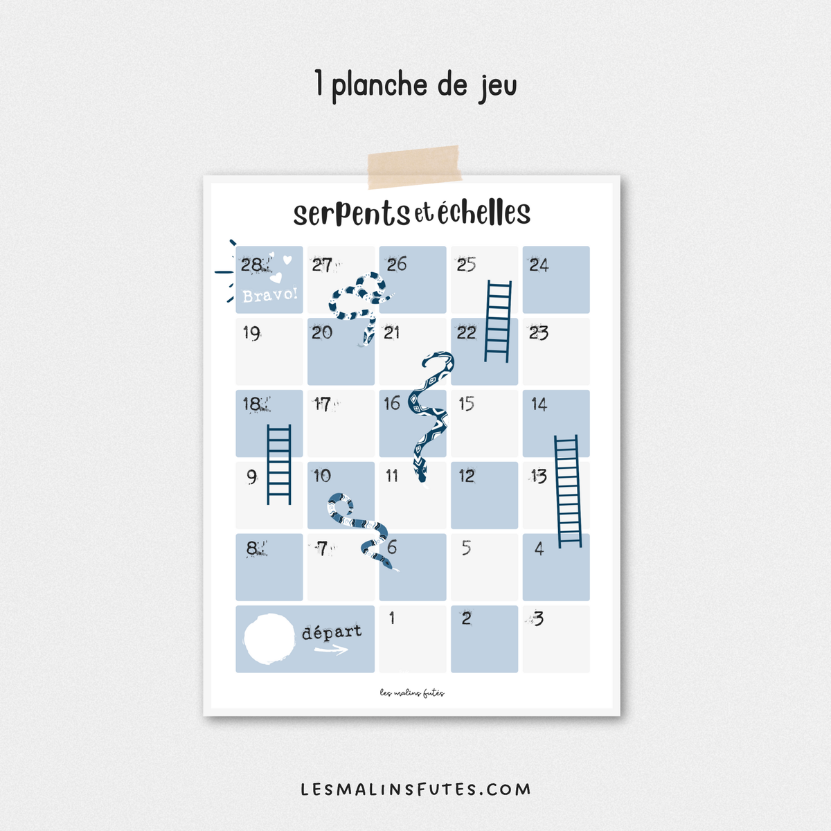 Serpents et Échelles - pour tous – Les Malins Futés
